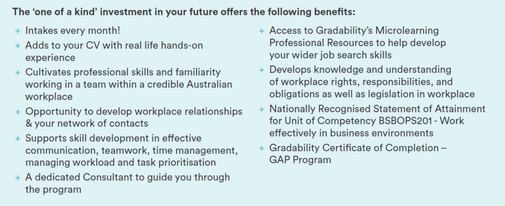 GAP Program | Gradability